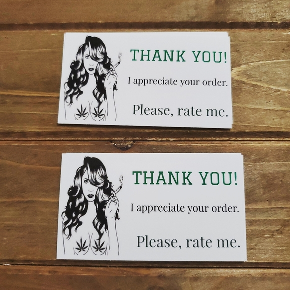 Office | Thank You Cards Business Card Size3x2 Inch Cards | Poshmark